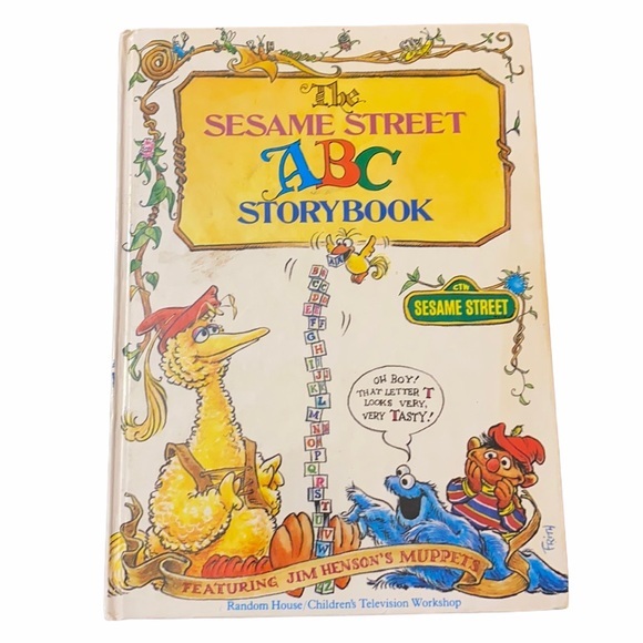 Toys | Vintage 197s The Sesame Street Abc Story Book | Poshmark